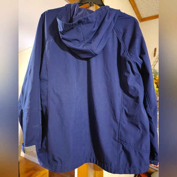 Free Tech | Jackets & Coats | Blue Free Tech Light Jacket With Hood ...